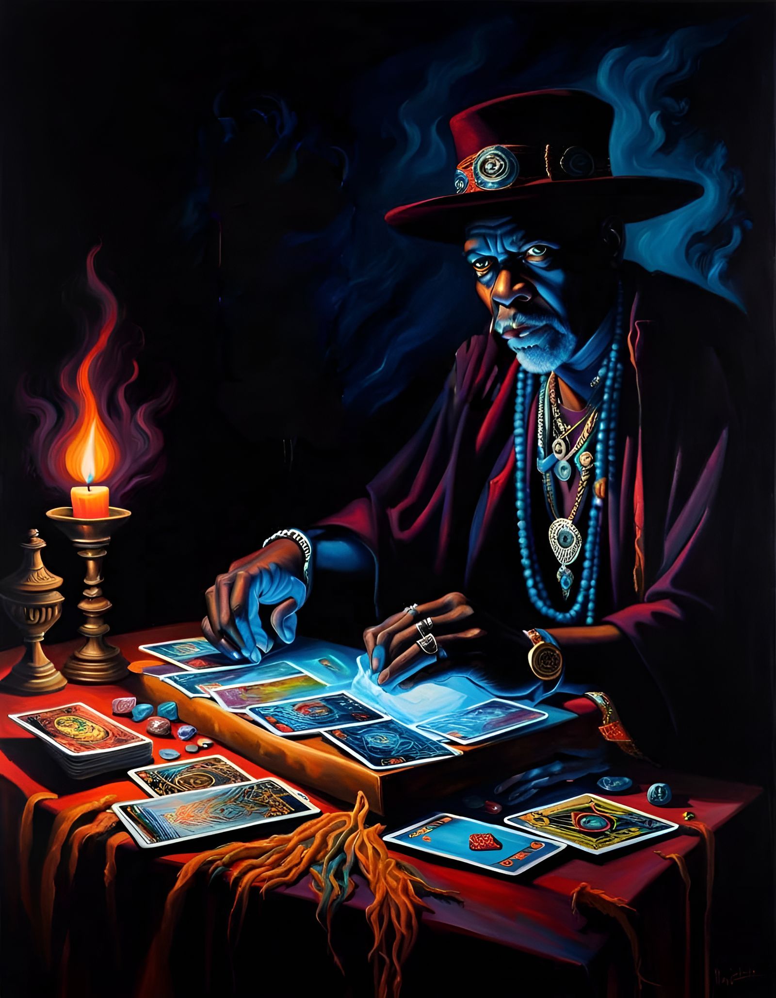 The Voodoo Man #2 - AI Generated Artwork - NightCafe Creator