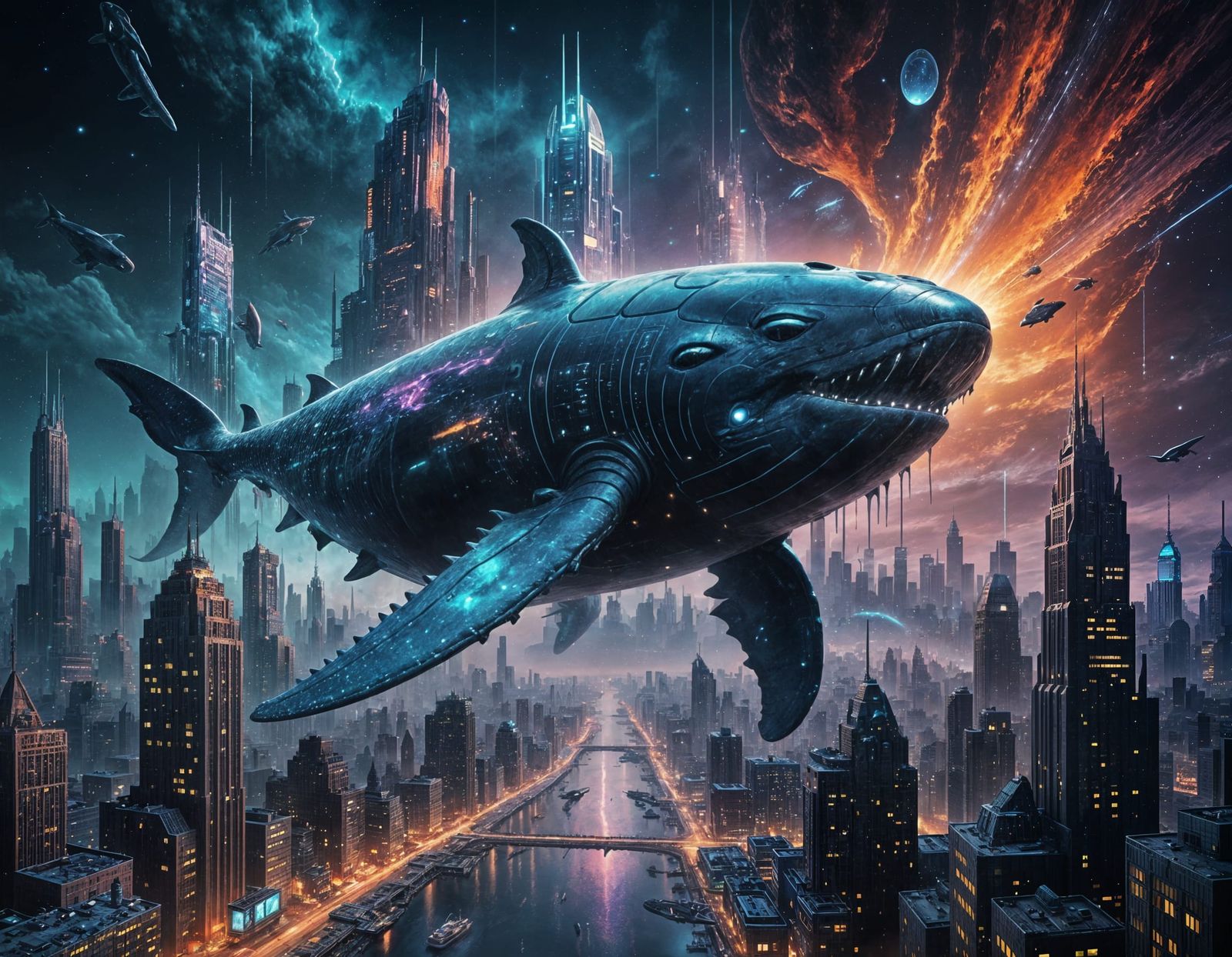 Invasion of the Space Whales - Space Whale Invasion in Futur...