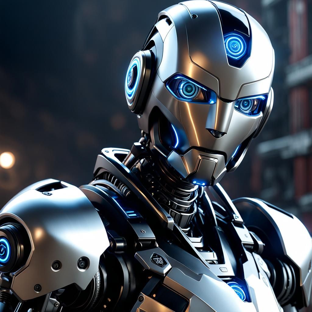 Robot - AI Generated Artwork - NightCafe Creator