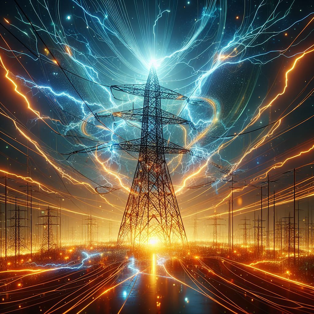 Electricity - AI Generated Artwork - NightCafe Creator
