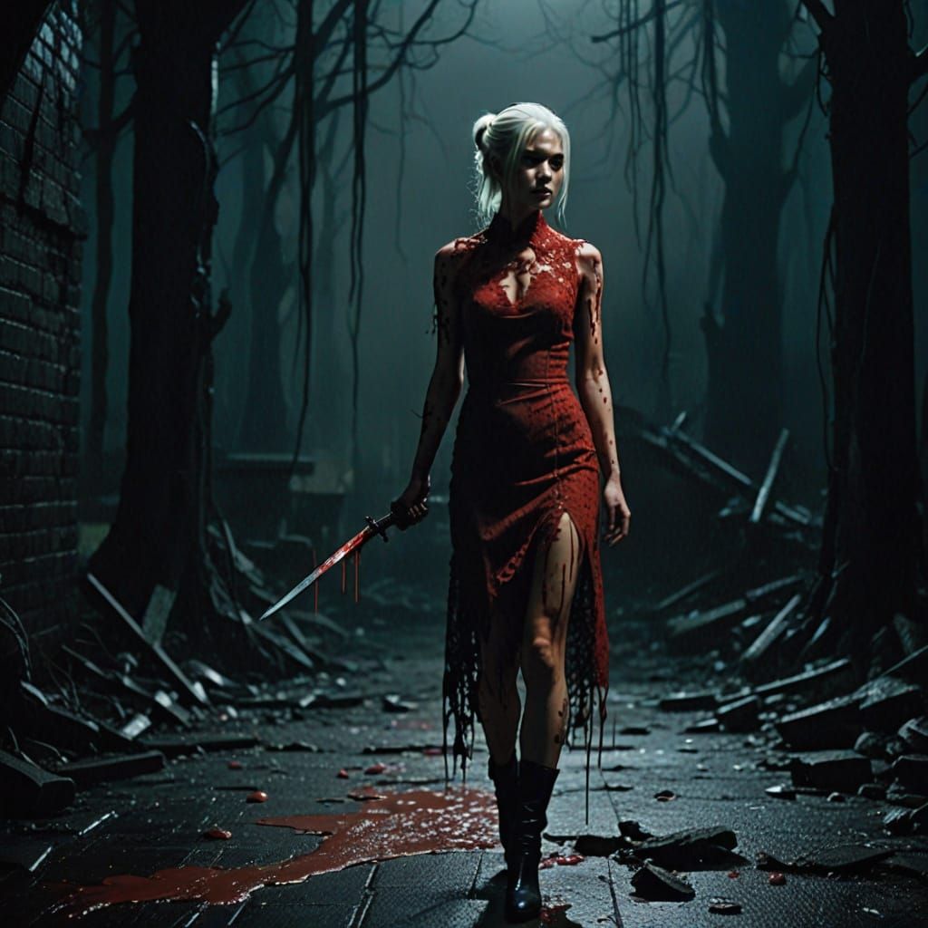 The Killer Queen whilest in her relationship with the Cannibal Gentleman