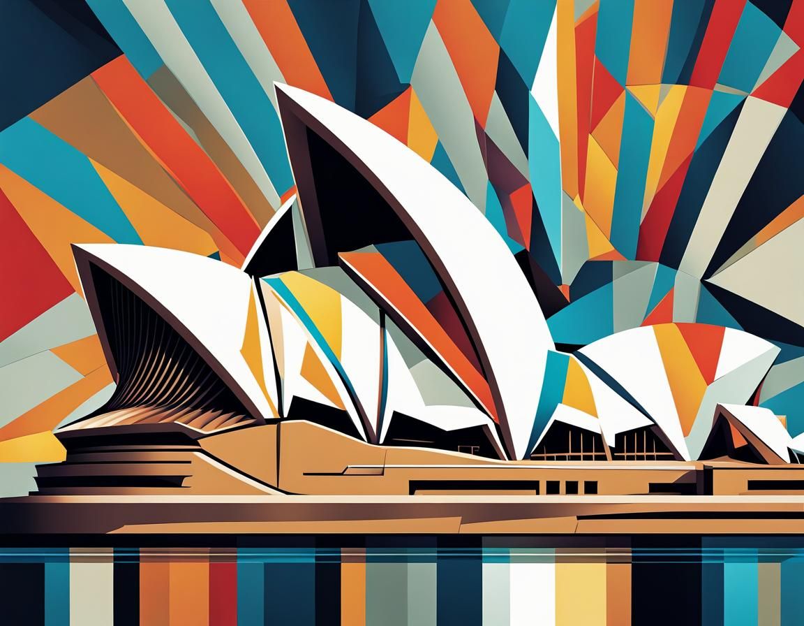 Sydney Opera House - AI Generated Artwork - NightCafe Creator