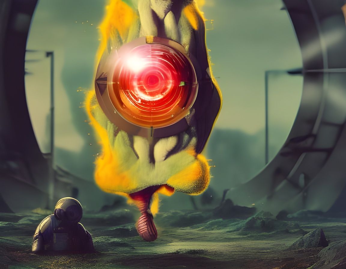 Exploding Nothing - AI Generated Artwork - NightCafe Creator