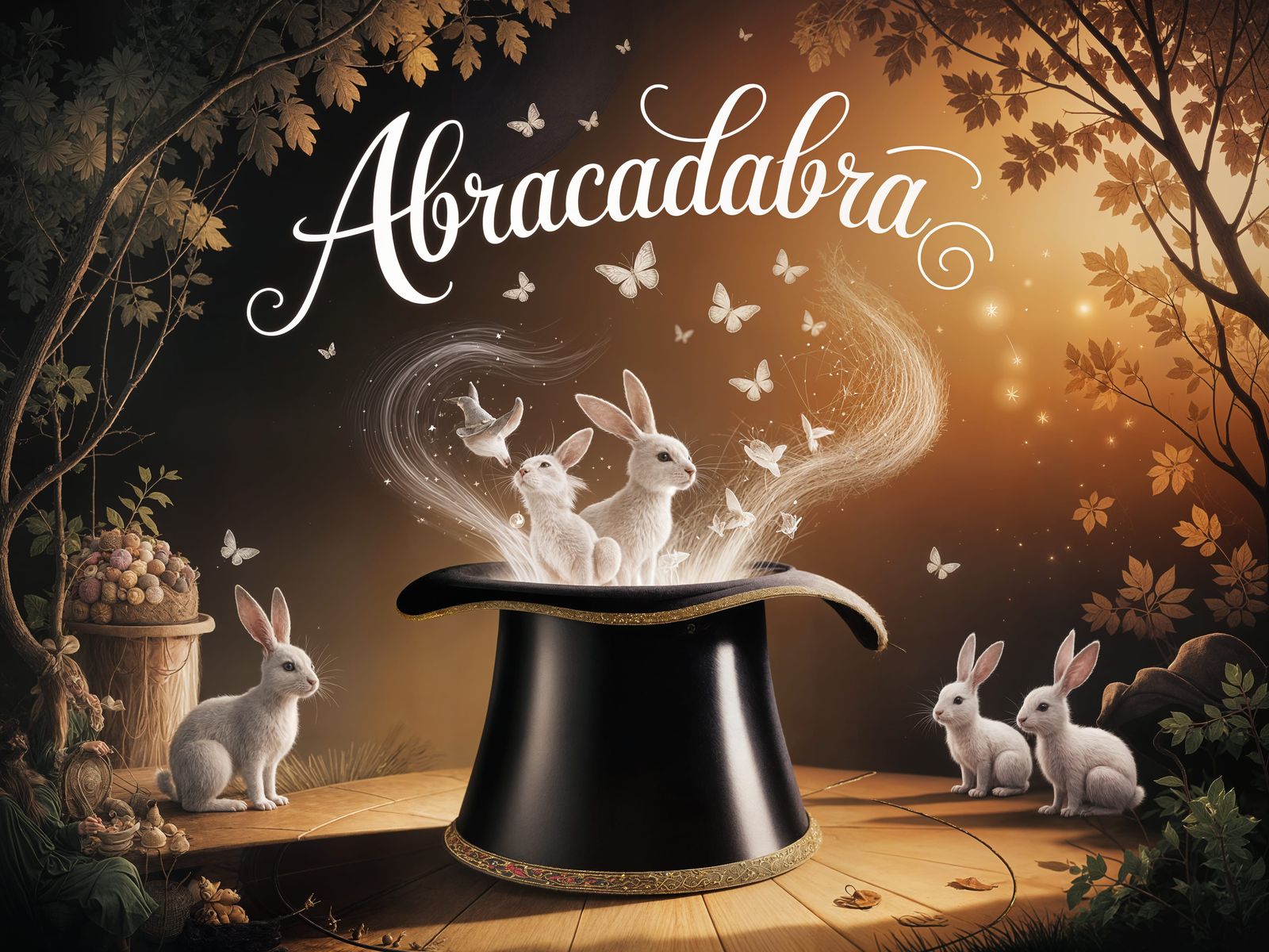 Abracadabra magic bunnies - Magical Creatures Emerge from a ...