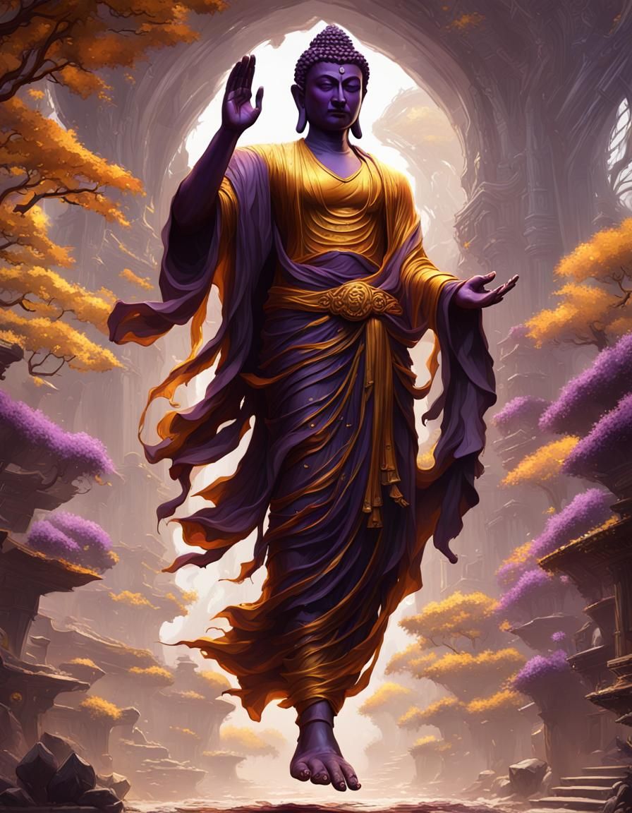 Buddha, 8k resolution, dark fantasy concept art, by Greg Rutkowski ...