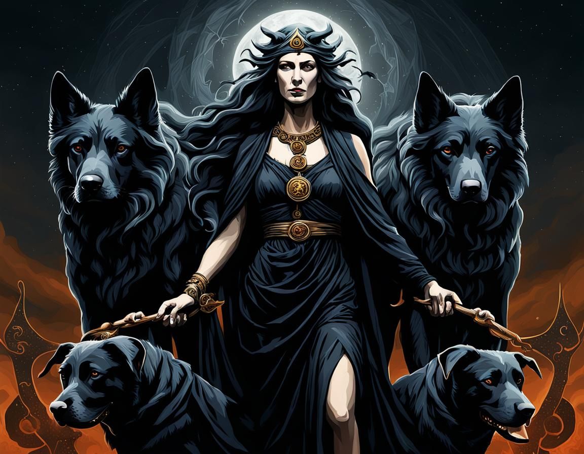 Hekate - AI Generated Artwork - NightCafe Creator