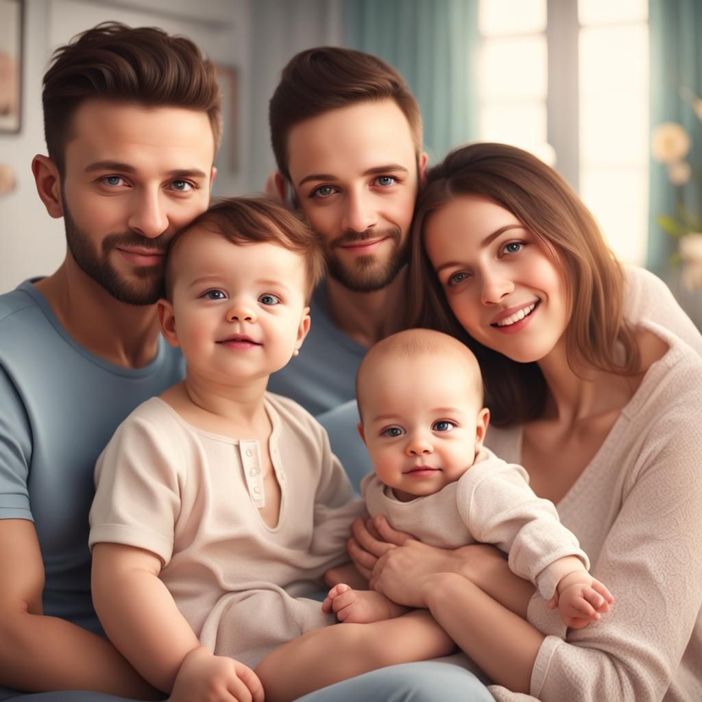 Family - AI Generated Artwork - NightCafe Creator