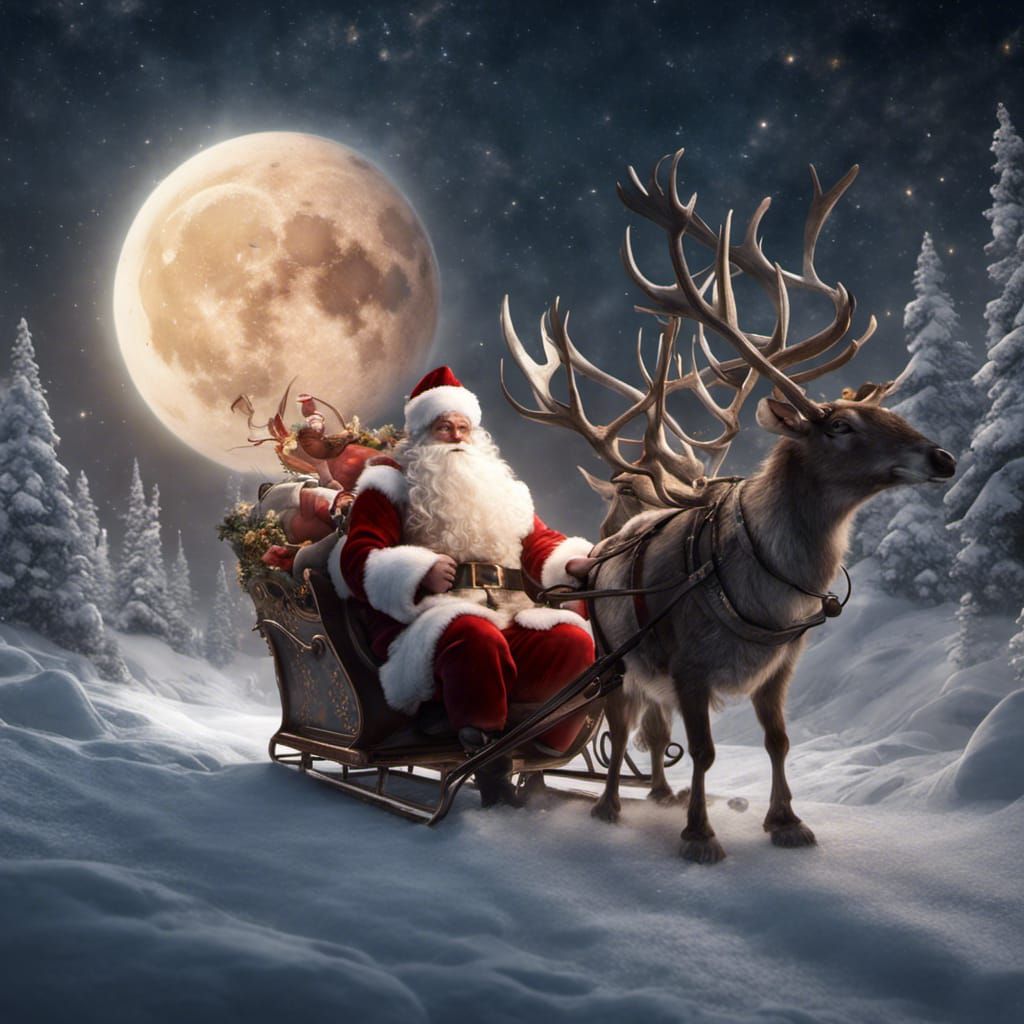 christmas Eve - AI Generated Artwork - NightCafe Creator