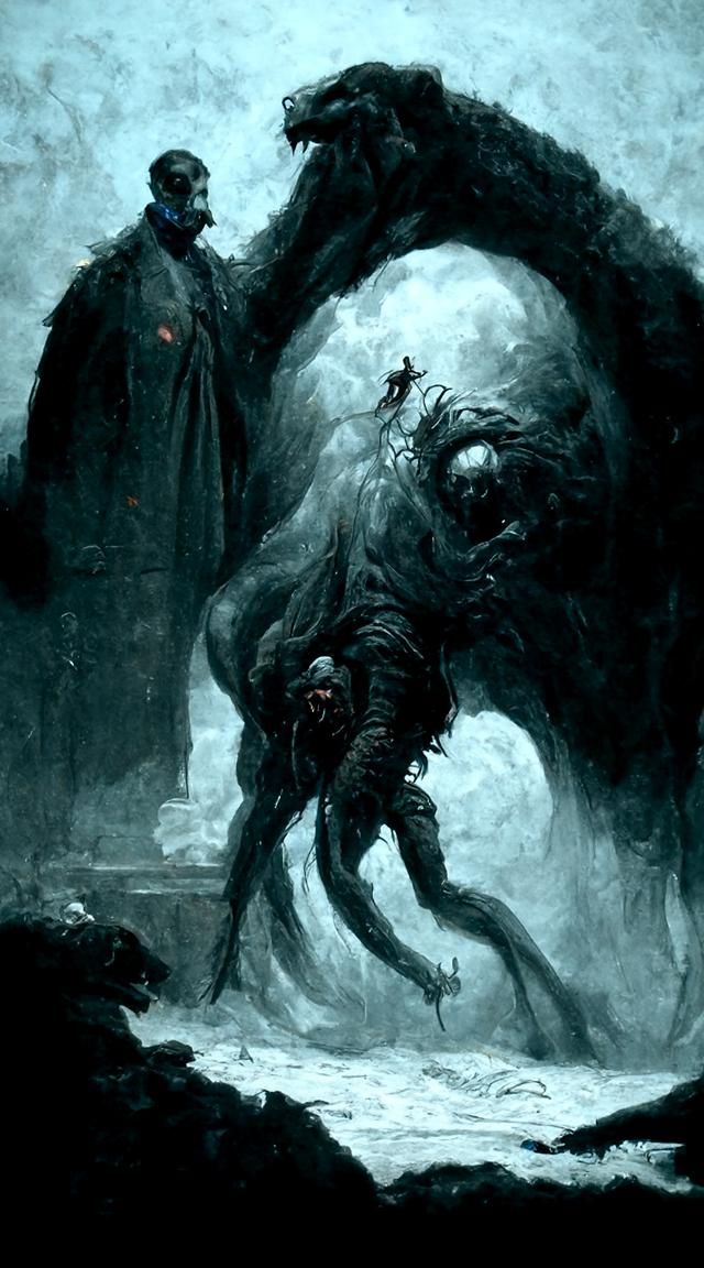 The Council of Eldritch Beasts - AI Generated Artwork - NightCafe Creator