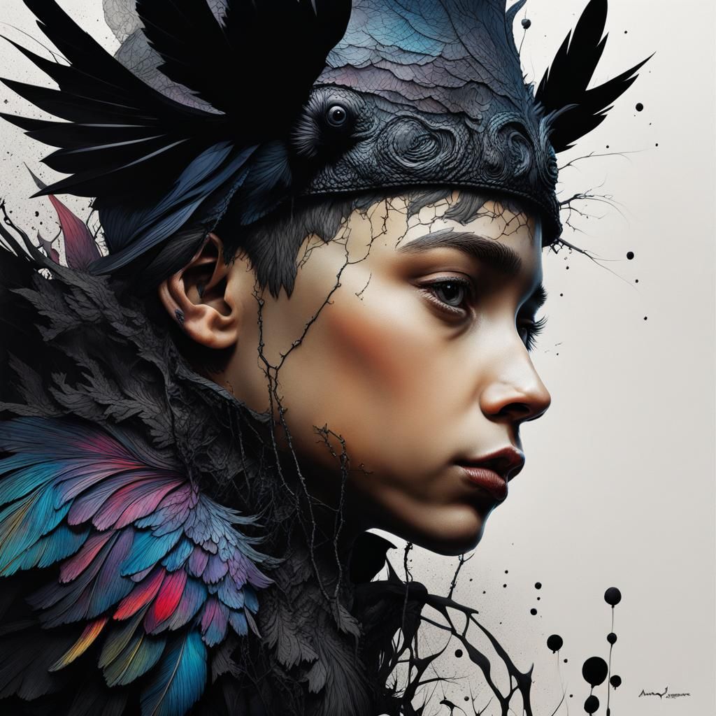 PRINCE OF CROWS - AI Generated Artwork - NightCafe Creator