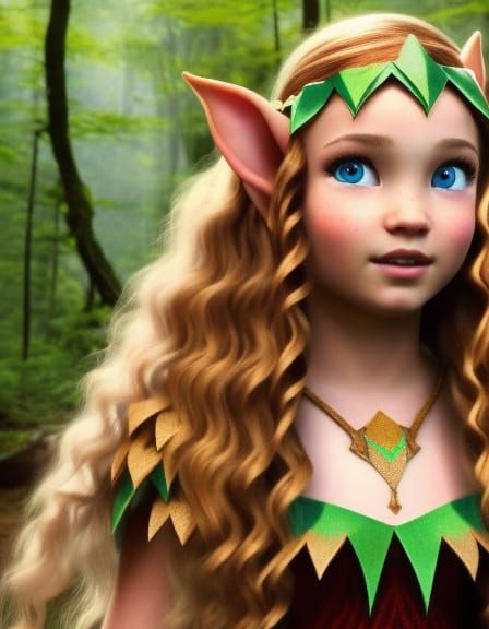 Cute Goblin Princess - AI Generated Artwork - NightCafe Creator