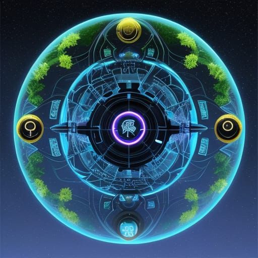 Astral Avatars: AI Manifestation in a Digital Eden - AI Art