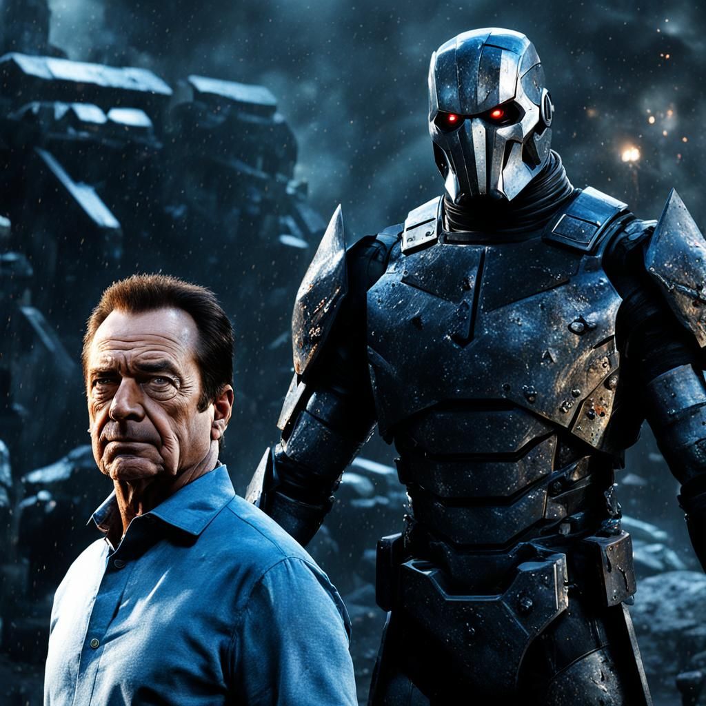 He’s behind you! - AI Generated Artwork - NightCafe Creator