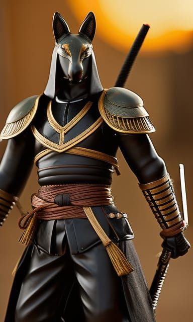 Anubian Samurai - AI Generated Artwork - NightCafe Creator