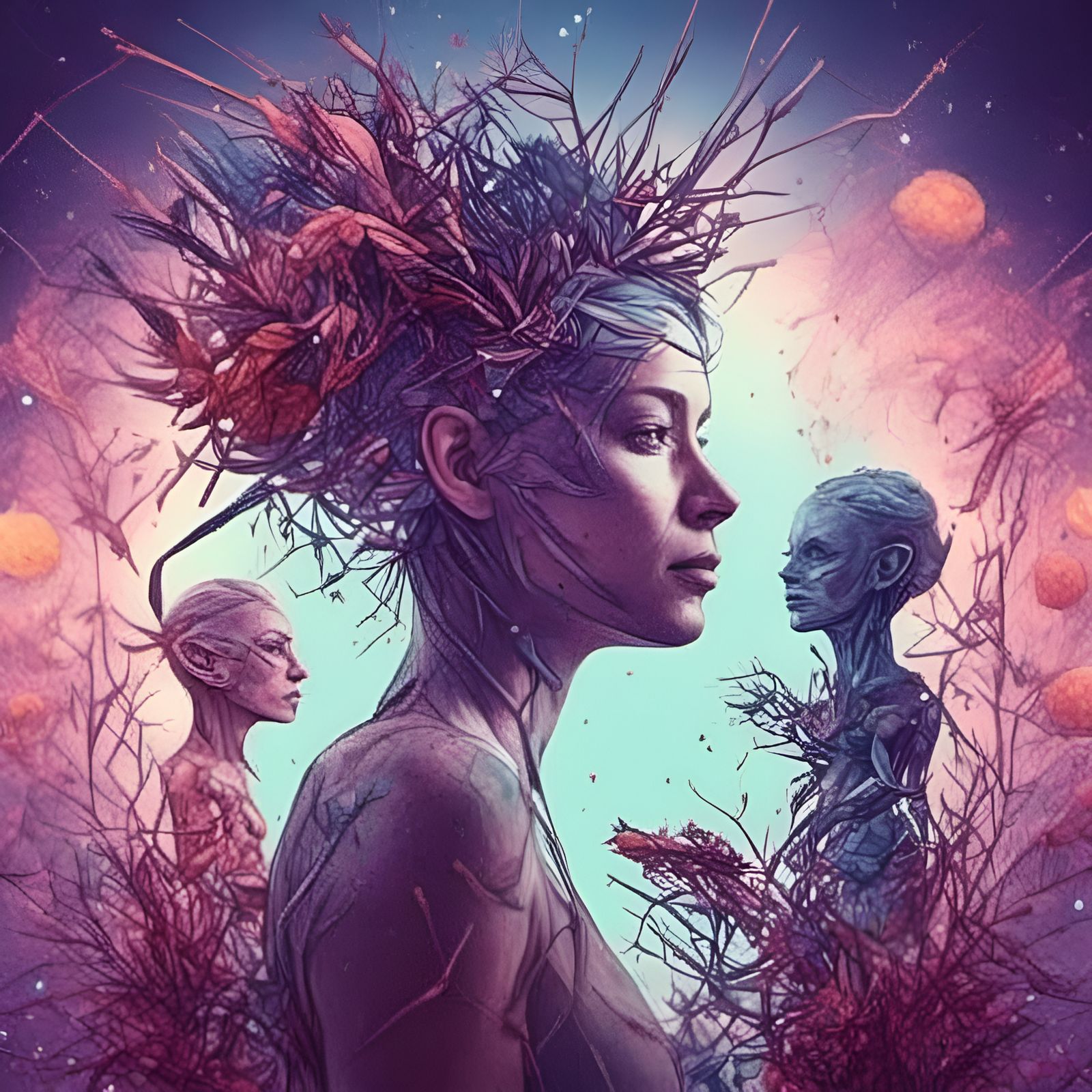 Purple Biodiversity Birthday by My. - AI Generated Artwork - NightCafe ...