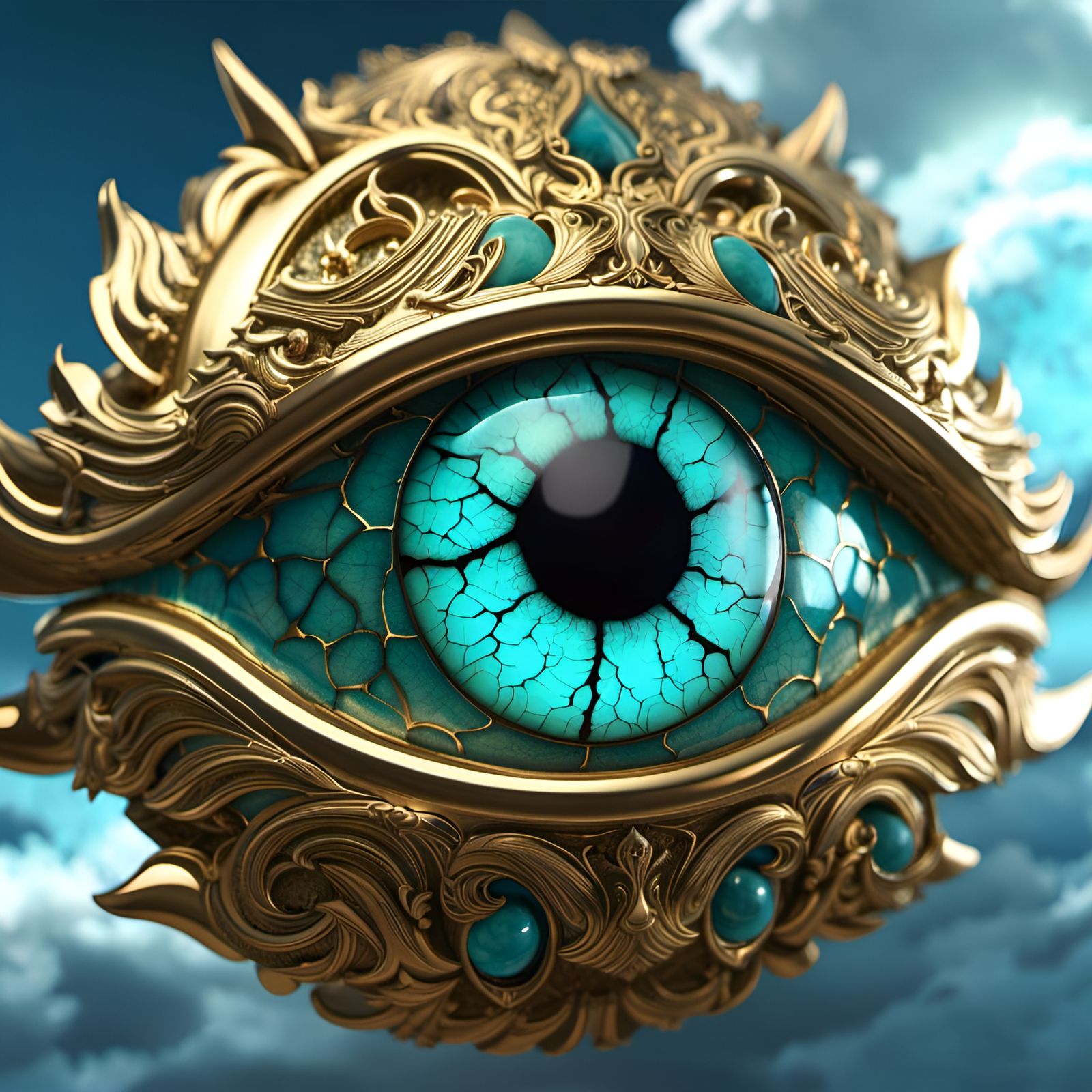 Eyeball - AI Generated Artwork - NightCafe Creator