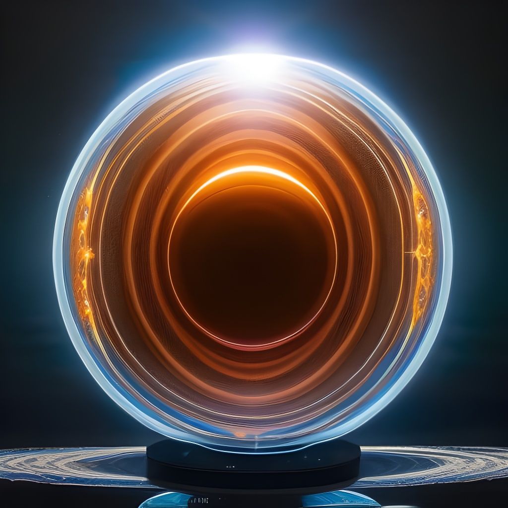 Energy Field in a Laser Sphere - AI Generated Artwork - NightCafe Creator