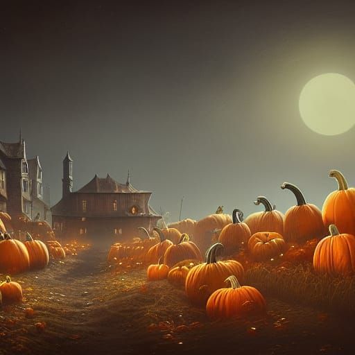 The Great Pumpkin - AI Generated Artwork - NightCafe Creator