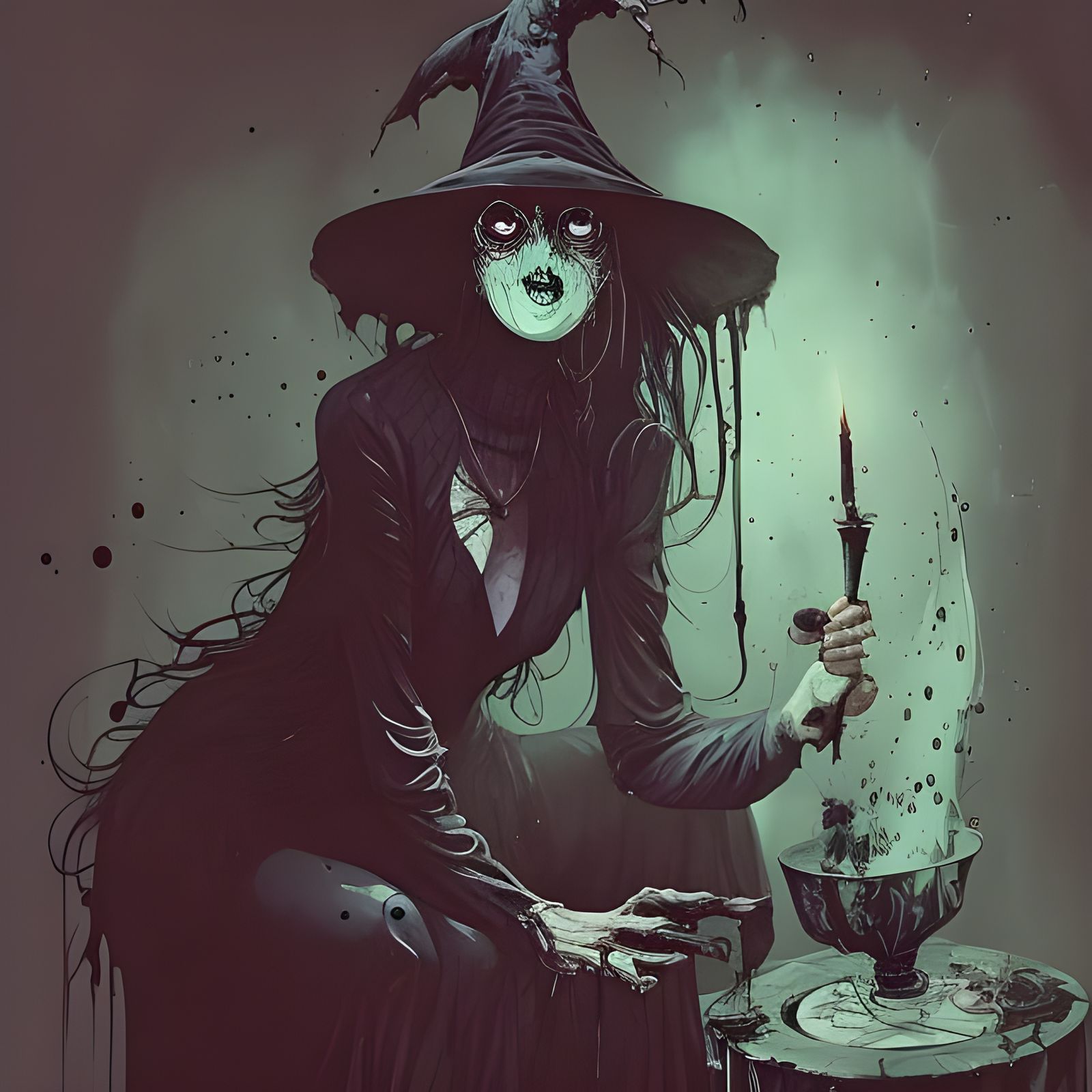 Witch's Concoction - AI Generated Artwork - NightCafe Creator