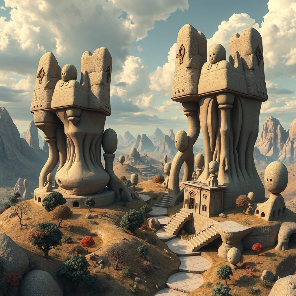 Escher Landscape - Escher Landscape