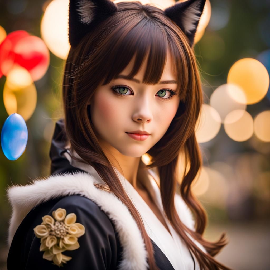 neko-girl - AI Generated Artwork - NightCafe Creator