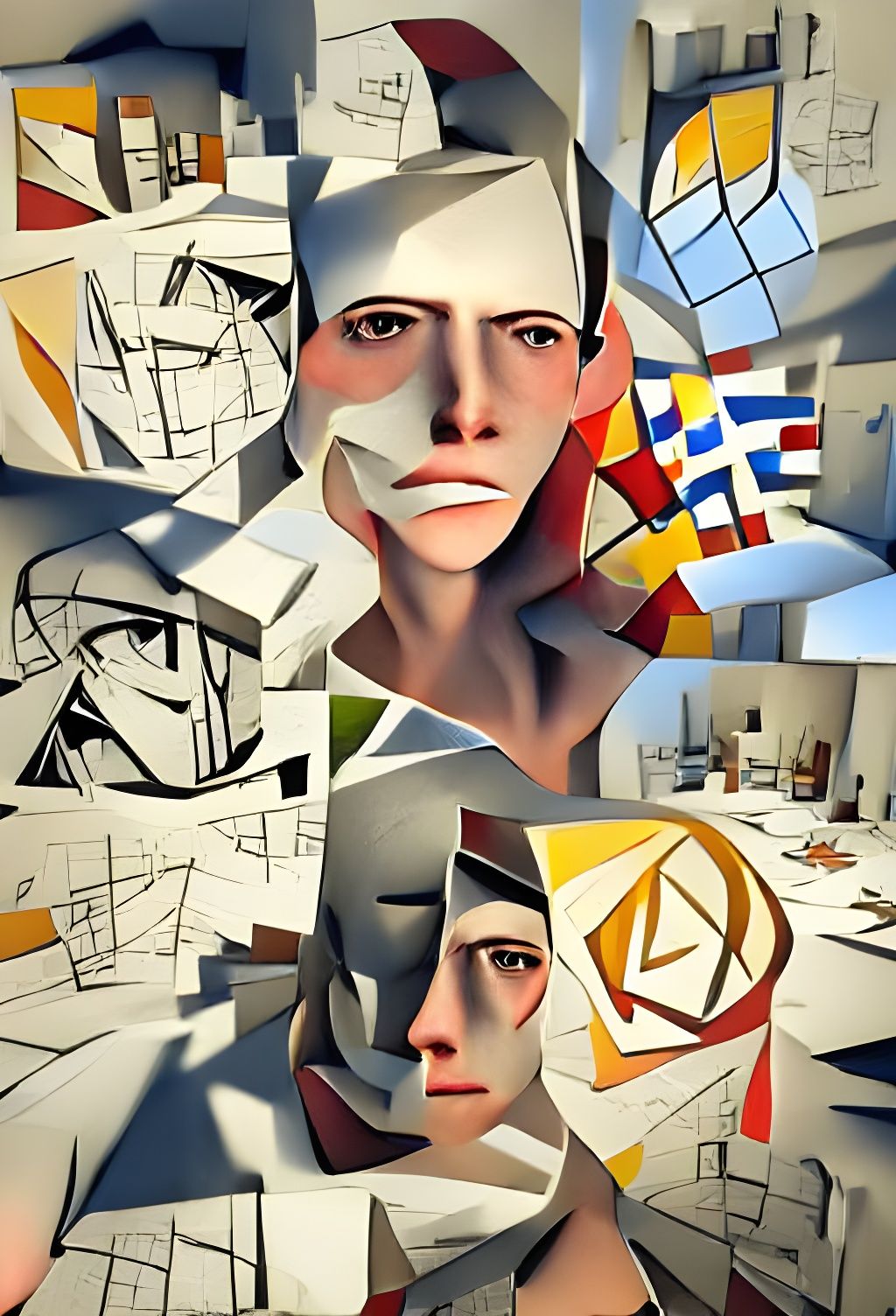 Two faced - AI Generated Artwork - NightCafe Creator
