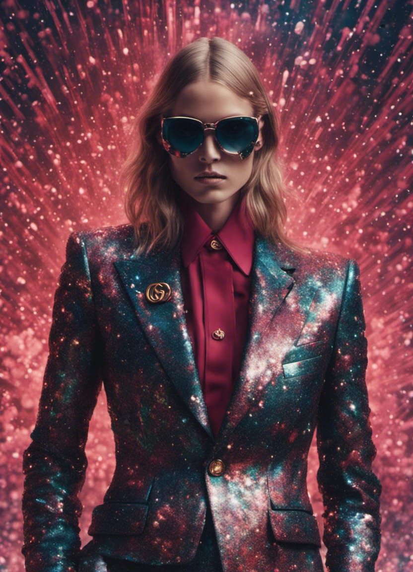 Glittersploding Modern Retro Fashion - AI Generated Artwork - NightCafe ...