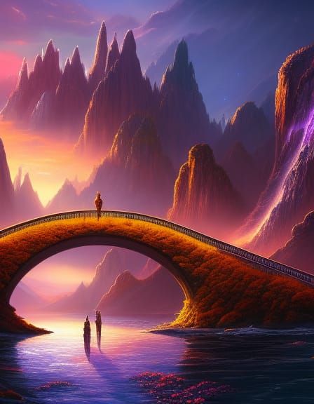 Hope meets you halfway on a bridge called faith. - Bryant H. McGill ...