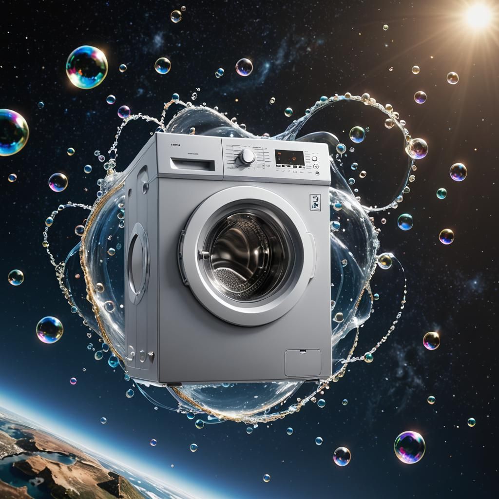 laundry detergent powered spaceship - AI Generated Artwork - NightCafe ...