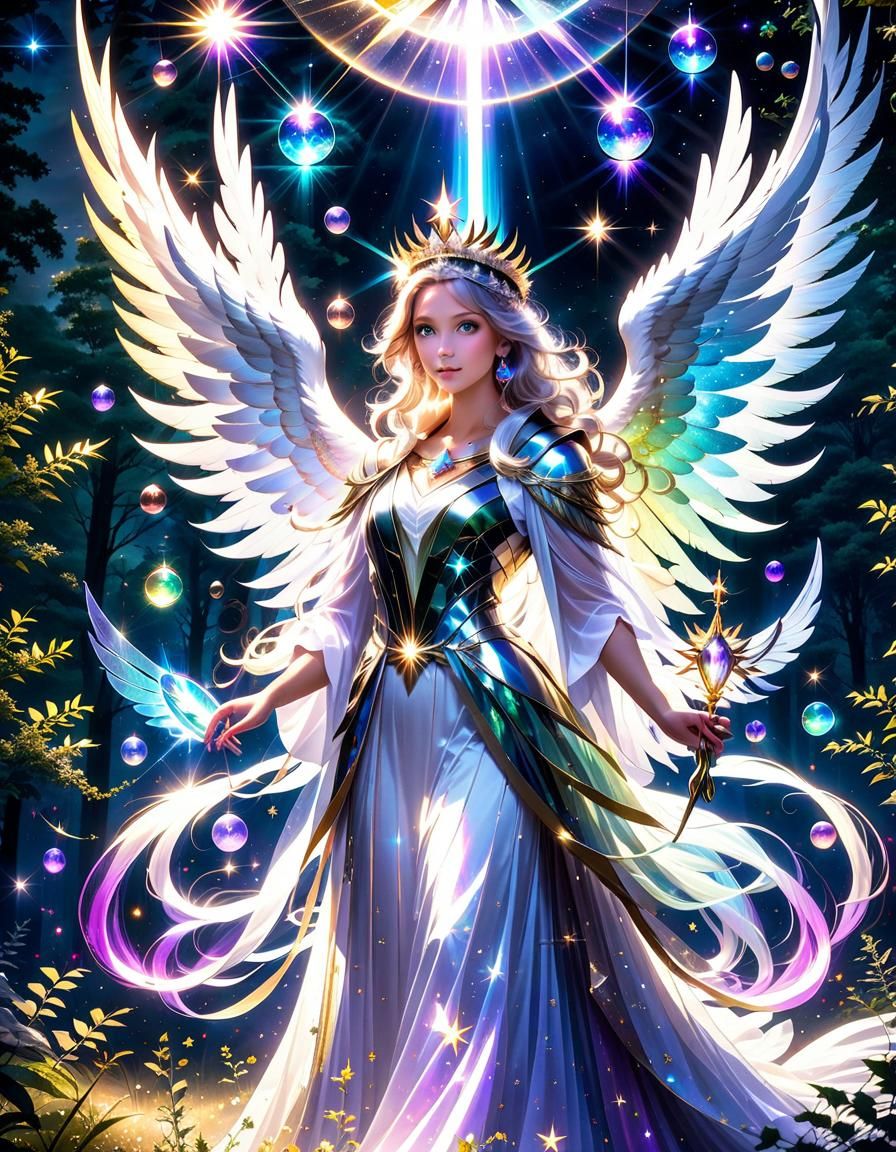 Mythical Angel - AI Generated Artwork - NightCafe Creator
