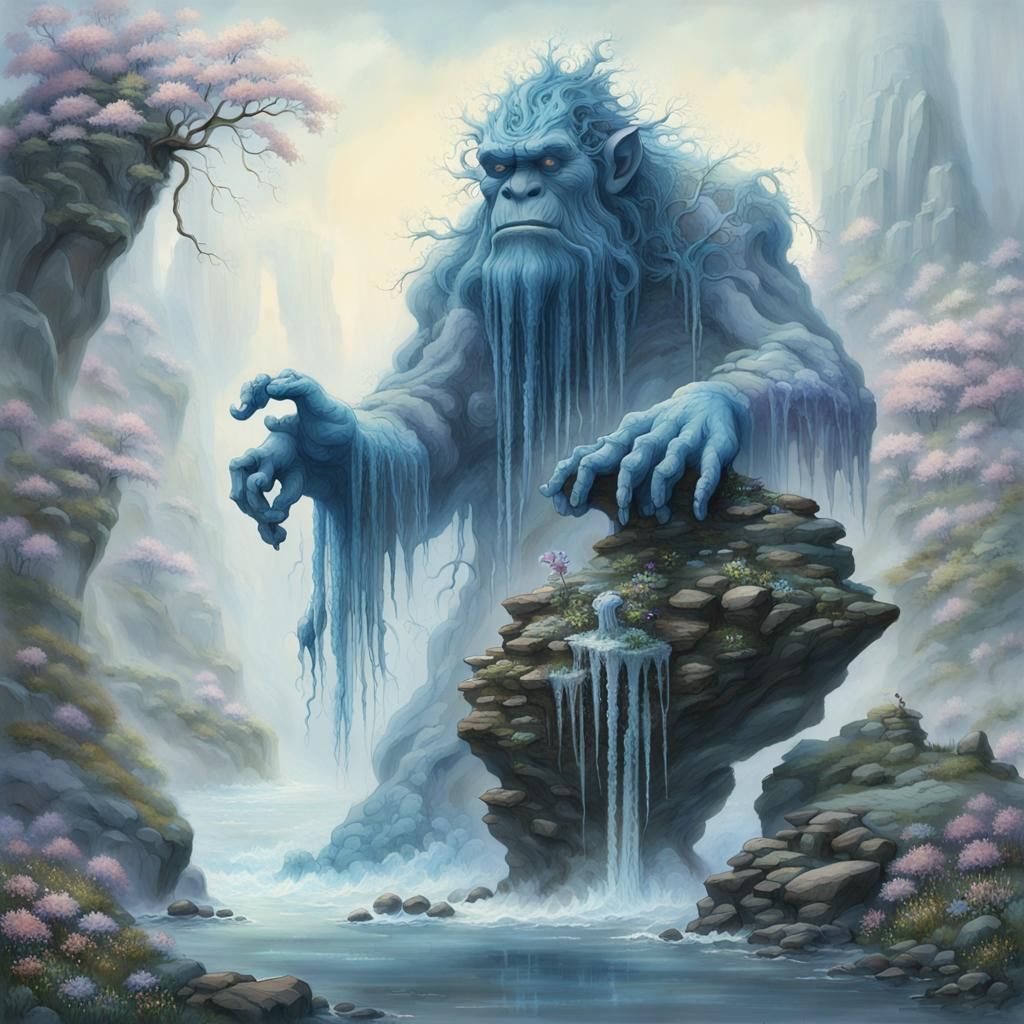 Ice Troll - AI Generated Artwork - NightCafe Creator