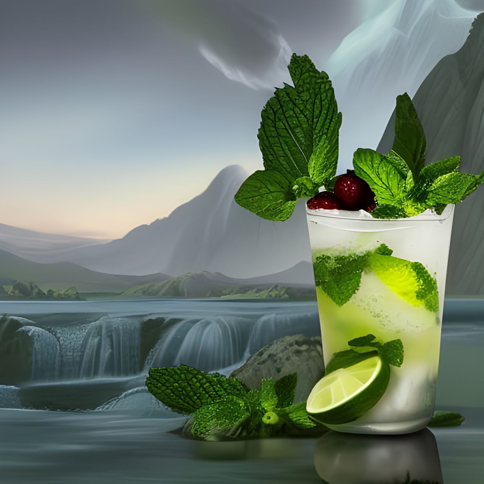 Fantastic Mojito - AI Generated Artwork - NightCafe Creator