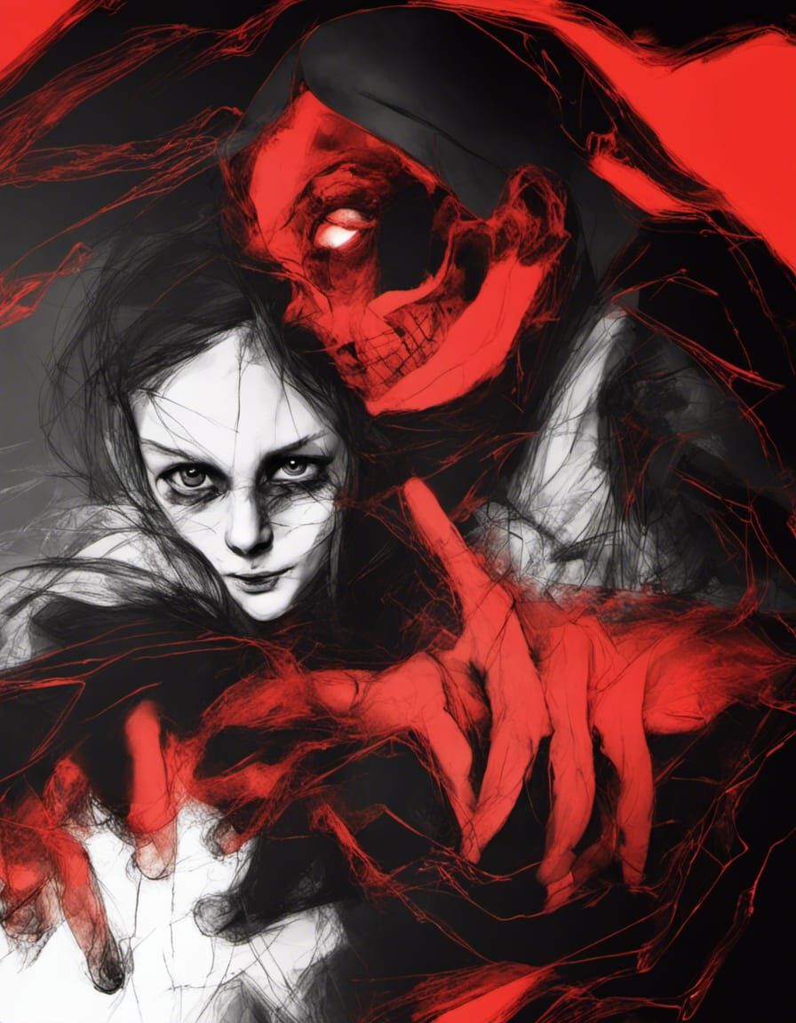 The Devil Whispers : r/nightcafe