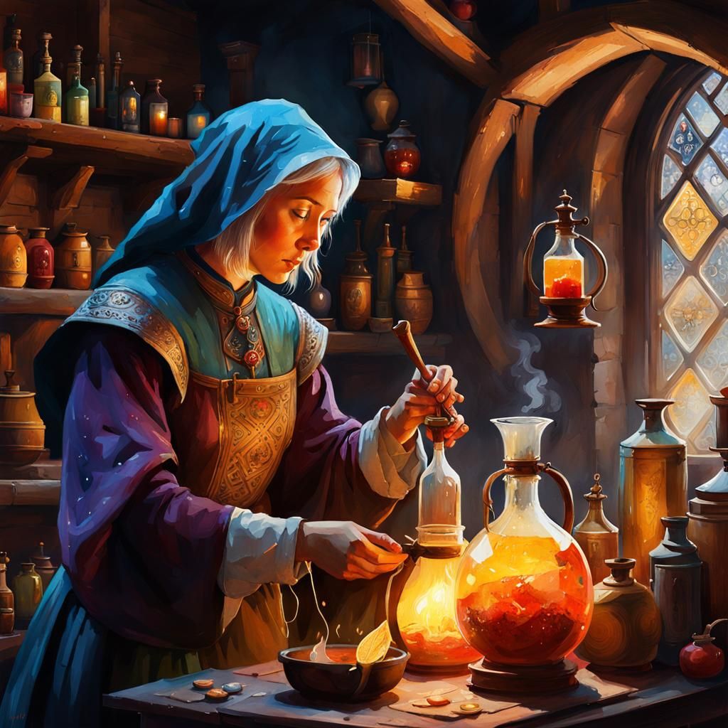 alchemist - AI Generated Artwork - NightCafe Creator