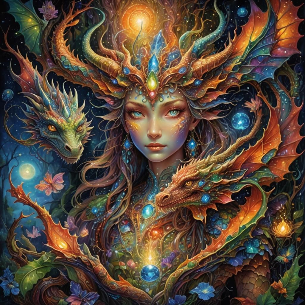 Dragon Kin - AI Generated Artwork - NightCafe Creator