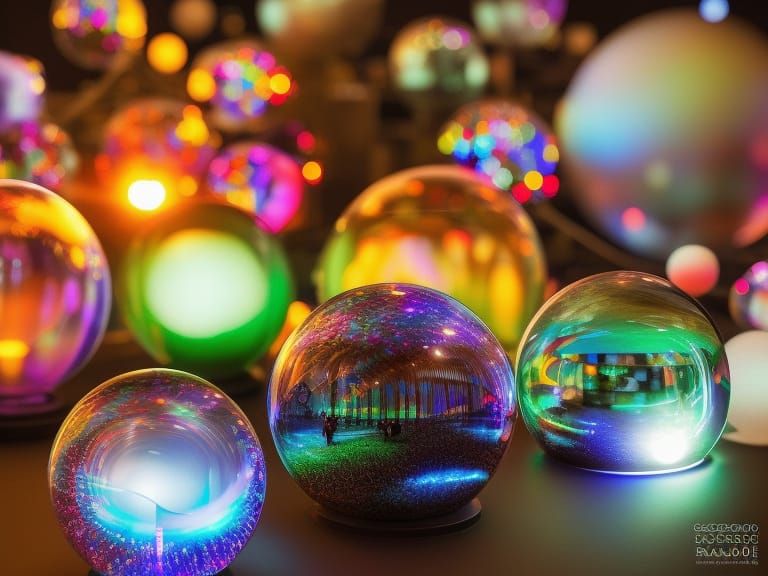 Insanely hyperdetailed photograph of an elaborate and alluring Dichroic ...