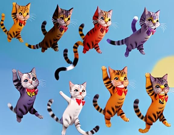meowing flying wacky cats meowing flying wacky cats meowing flying ...