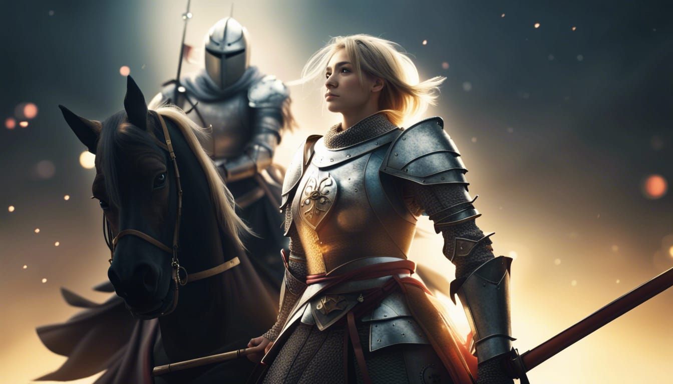 Celestial knight - AI Generated Artwork - NightCafe Creator