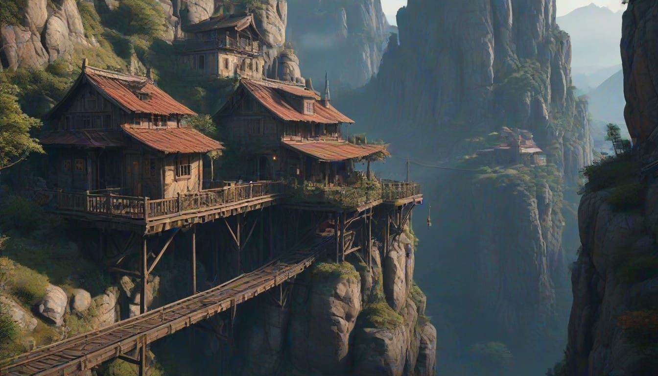 Abandoned high altitude mine... - Ancient Mining Town Teeter...