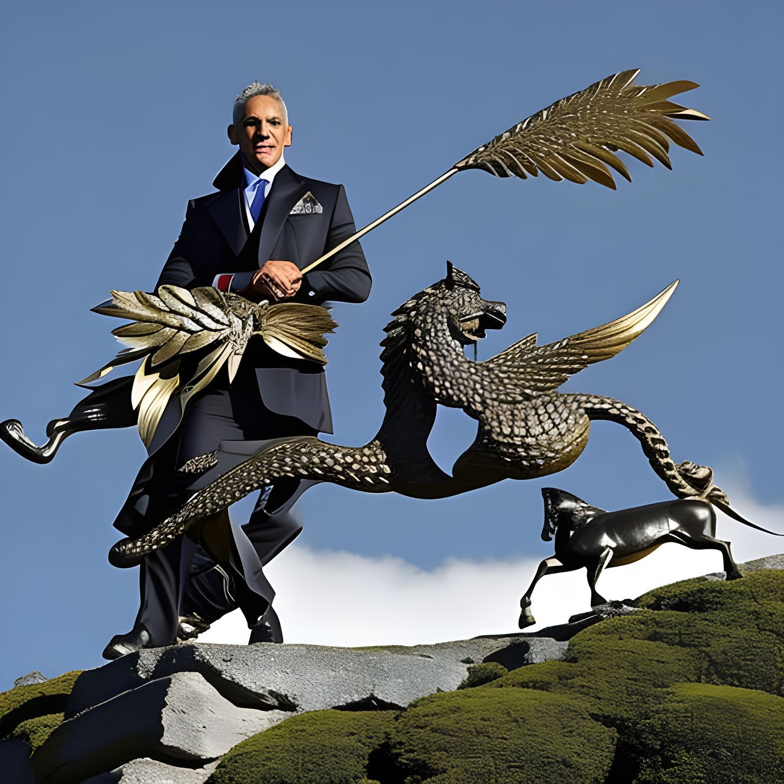 Gary Lineker, a new leader for Britain - AI Generated Artwork ...