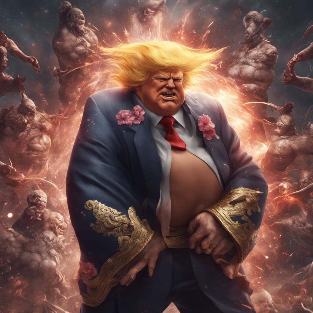 Trump rockin out to McDonalds tune - AI Generated Artwork - NightCafe ...