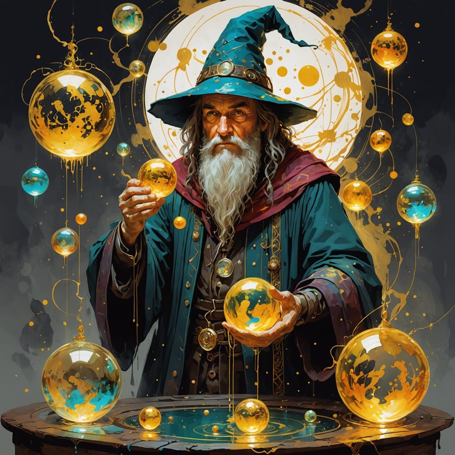 Wizard - AI Generated Artwork - NightCafe Creator