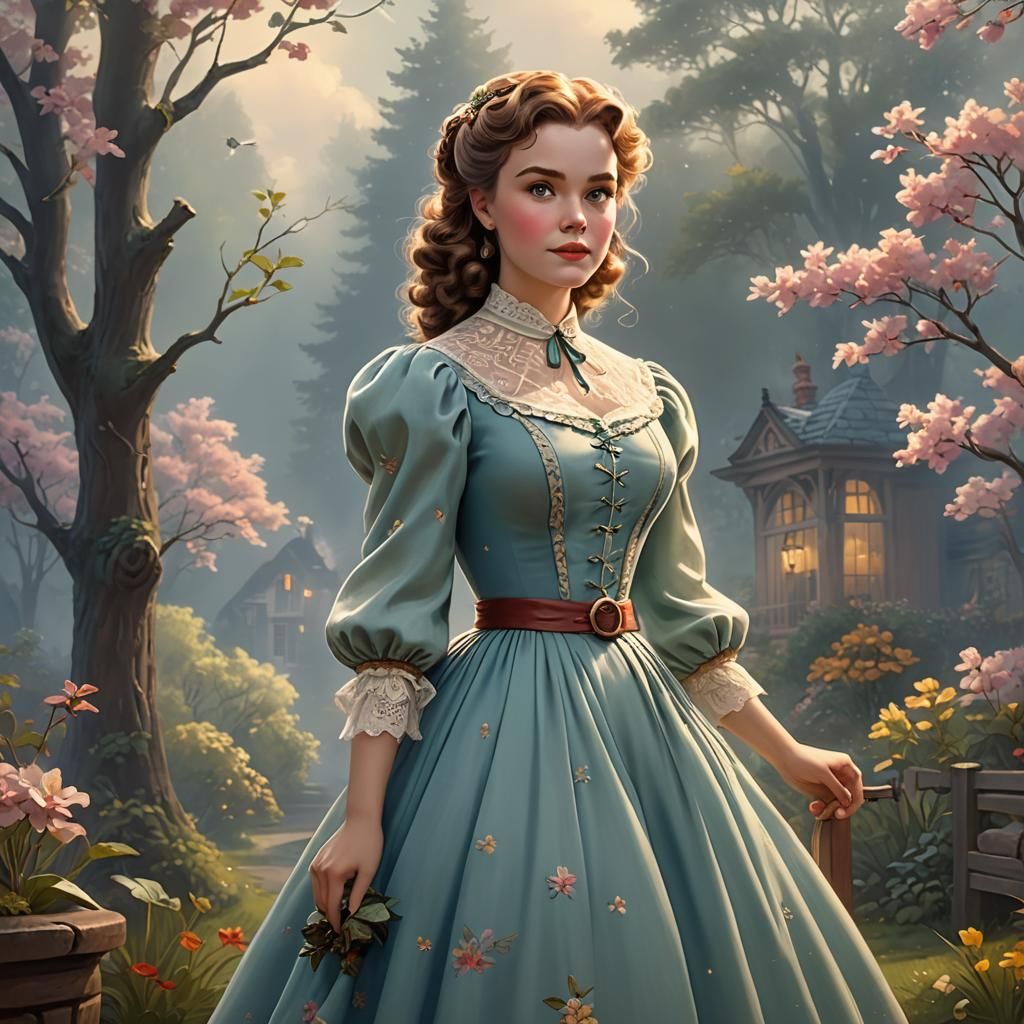 Jo March - AI Generated Artwork - NightCafe Creator