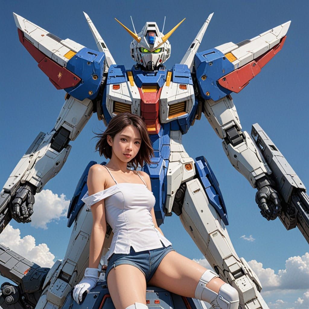 The Girl and Her Gundam - The Girl and Her Gundam