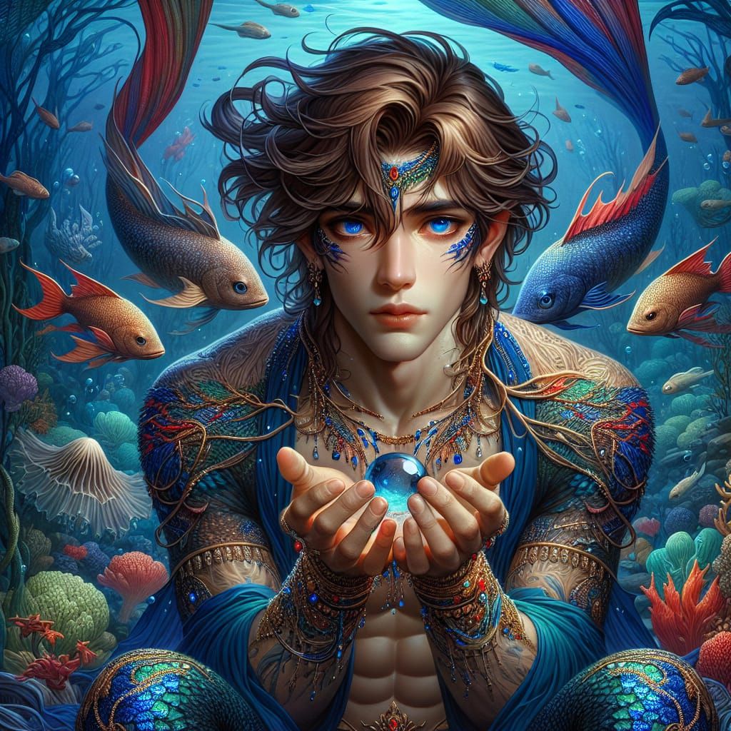 Marlon The Merboy - AI Generated Artwork - NightCafe Creator