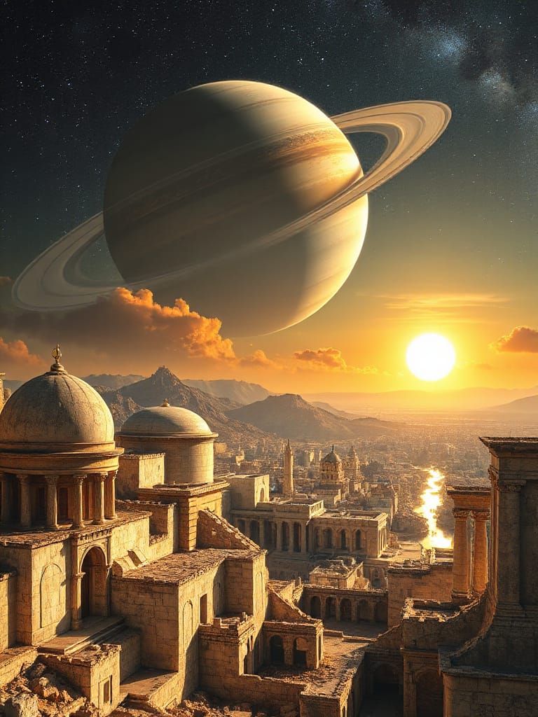 Beneath the Primal Sun - Barbarian City of Golden Light Unde...