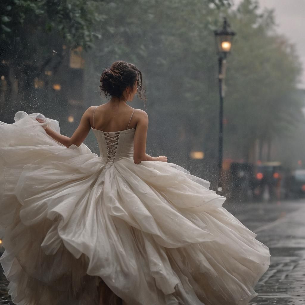 runaway bride - AI Generated Artwork - NightCafe Creator