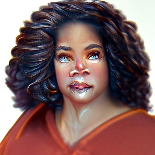 Oprah Winfrey detailed portrait by James Gurney, Greg Rutkowski, Thomas ...