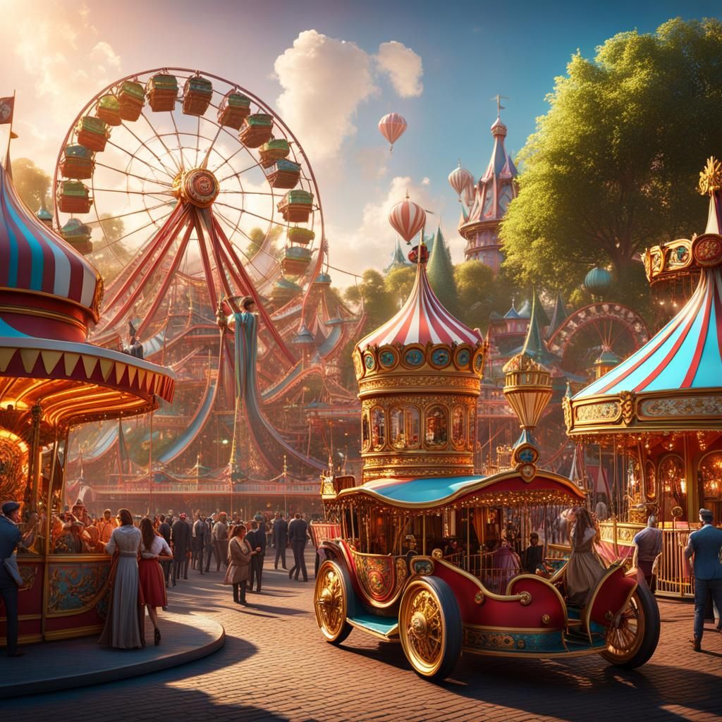 Almost as good as Disneyland - AI Generated Artwork - NightCafe Creator