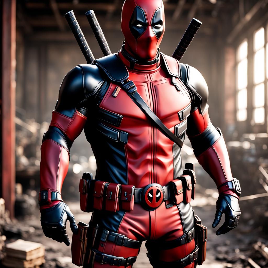 Deadpool (Armor) - AI Generated Artwork - NightCafe Creator